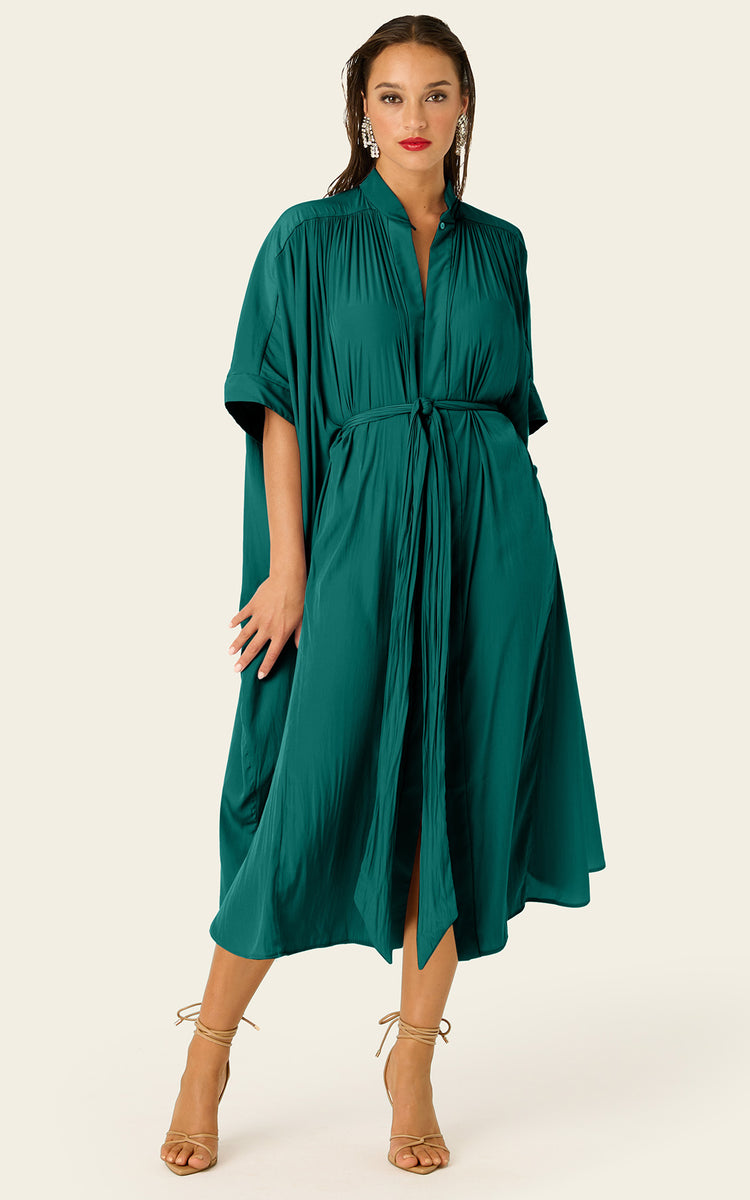 The Multiwear Shirt Dress - Juniper, Grande – Ever by X